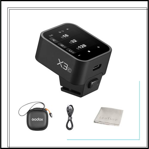 【GODOX正規代理店】Godox X3-C ワイヤレスフラッシュトリガー コマンダー トランスミッター 送信機 キャノンCanon EOSカメラに対応 HD O