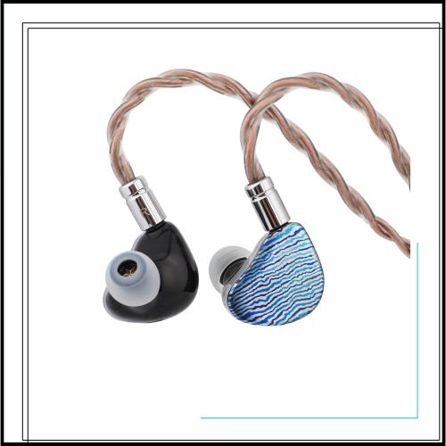 LINSOUL 7HZ Auroraハイブリッド型(1DD+2BA+1平面駆動振動板)ハイエンドHiFi中華製イヤホン 12mm大口径ダイナミック振動板+6mm超高域平面