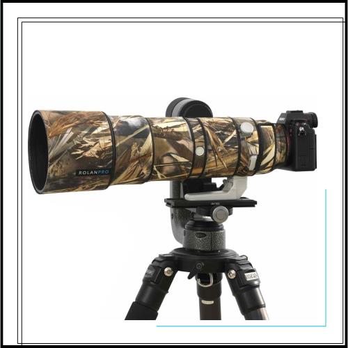 ROLANPRO 迷彩レンズカバー 適合するSony FE 200-600mm F5.6-6.3 G OSSコートレンズ保護スリーブケース-#39 防水