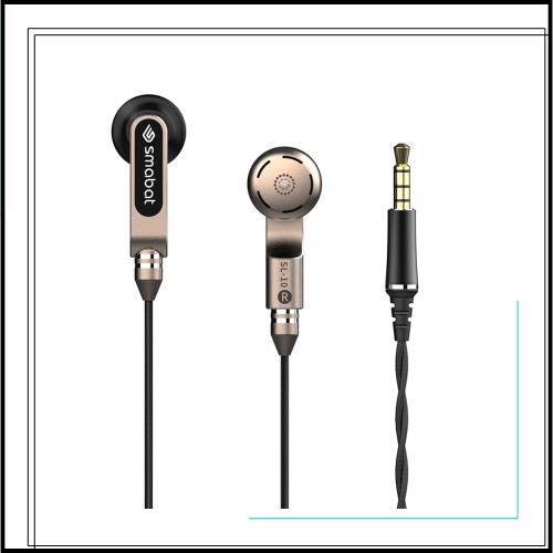 SMABAT SL10 2DD 10mm ダイナミックドライバーと14.2mm ダイナミックドライバー ドライバーが搭載される インナーイヤー型イヤホン 有線