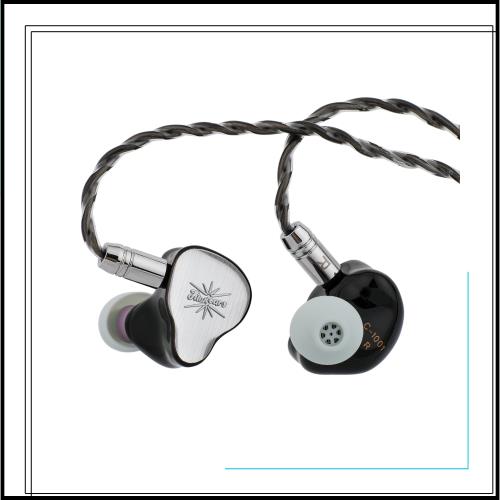 Linsoul Kiwi Ears KE4ハイブリッド型ハイエンドHiFiイヤホン 2DD+2BAの振動板構造を採用し デュアルカスタム10mmダイナミック振動板と一