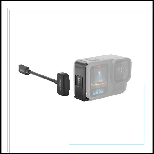 GoPro Contactoマグネット式ドア + 電源ケーブルキット (ADCON-001)
