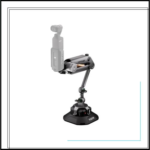 TILTA Hydra Alien ミニ電子吸盤 DJI Action 3/4、DJI Pocket 3、Insta360 X4/X3、Khronos Kitなどに対応、カーマウントシステムアルミニ