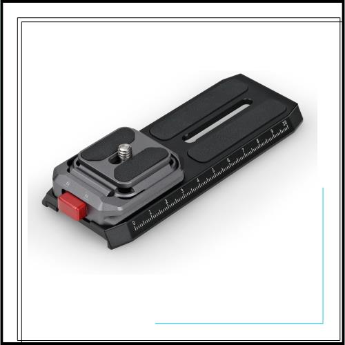 IFOOTAGE Q38-RS クイックリリースプレート - DJI RS4 Pro、RS4、RS3 Pro、RS3、RS2、RSC2スタビライザー用カメラクイックリリースシステ