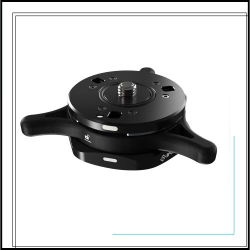 IFOOTAGE クイックリリースシステム Seastar Q1S、プレート、1/4” 3/8”クイックリリース三脚マウントプレート コンバーチブルスクリュー