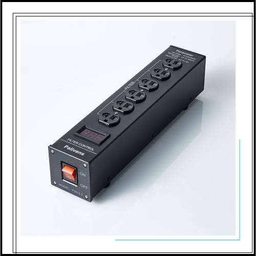 Pailvens ACパワーフィルターパワーコンディショナー、ディスプレイ付き、4ウェイズ電源ソケット、ラインコンディショナー、HiFi CDプレ