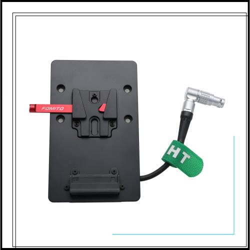 HangTon バッテリープレート Vマウント電源 RED Komodo-X Epic Scarlet Dragon DSMC2 V-Raptor カメラ、Ronin 4D、直角回転可能 調節可能