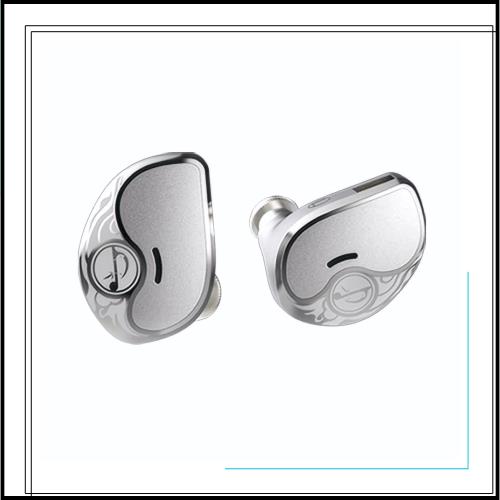 Zhulinniao Qingluan Z4 フルメタル インイヤーヘッドホン 高遮音性 HiFi 耐久ケーブル 0.78mm交換可能 3.5mm対応 ゲーミングマイク付き