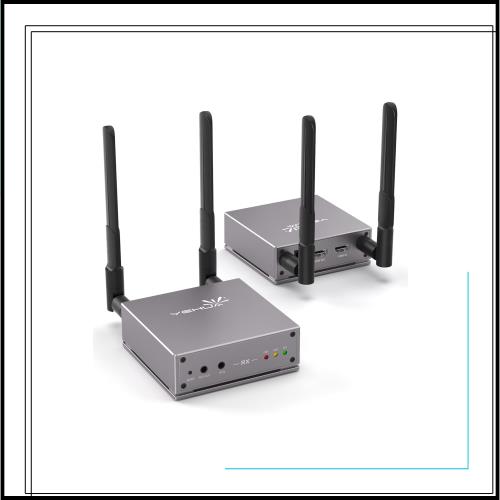 ワイヤレス hdmi 送受信機セット無線 hdmiエクステンダー最大200mワイヤレス転送 2画面拡張トランスミッタ受信機 WiFiミラーリング HDMI