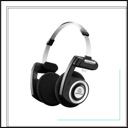 3APLUS Retro 第三世代 Bluetoothヘッドホン オープン型 ワイヤレスヘッドホン 軽量 レトロ 折り畳み式 オーバーヘッドヘッドホン 【ケー