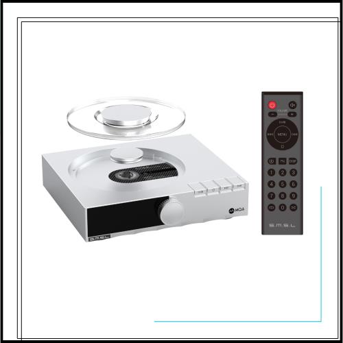 SMSL PL200T CDプレーヤー、USB入力対応、AES/EBU/I2S/光/同軸/クロック出力対応、MQAデコード機能付きポータブルプレーヤー、リモコン付