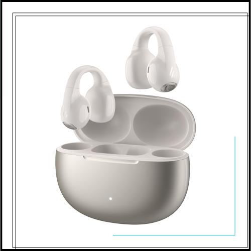 Edifier Comfo C オープンイヤー ワイヤレスイヤホン - 耳を塞がない設計 Bluetooth 5.4 対応 最大28時間駆動 快適フィット イヤーカフ式