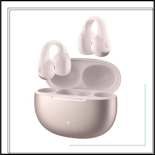 Edifier Comfo C オープンイヤー ワイヤレスイヤホン - 耳を塞がない設計 Bluetooth 5.4 対応 最大28時間駆動 快適フィット イヤーカフ式