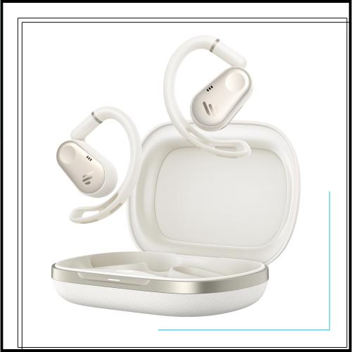 Edifier Comfo Flex オープンイヤー ワイヤレスイヤホン - Hi-Res Audio Wireless認証 最大40時間駆動 耳掛け式 快適フィット Bluetooth