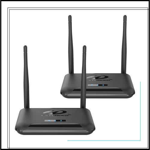 ワイヤレス HDMI 無線 hdmi 送信機と受信機、PAKITE 1080 PフルHD、最大距離200 M、赤外線リモコン拡張、HDMIリング出力送信機、ケーブル