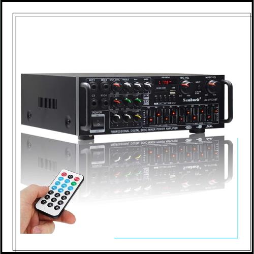 GHDVOP パワーアンプ HiFiパワーホームアンプ Bluetoothオーディオサウンドアンプ オーディオアンプ カラオケアンプ デジタルアンプ 110V