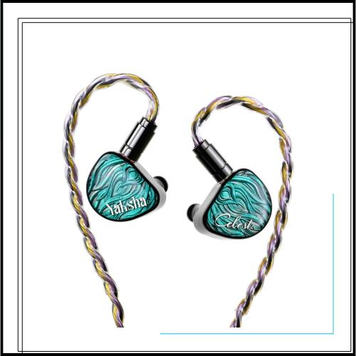 HiFiGo Kinera Celest Yaksha 有線ハイブリッド インイヤー モニター イヤホン（2DD+1BA+1MPD） カナル型 中華イヤホン HiFi音質 0.78 2p
