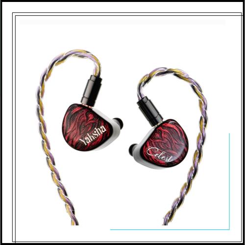 HiFiGo Kinera Celest Yaksha 有線ハイブリッド インイヤー モニター イヤホン（2DD+1BA+1MPD） カナル型 中華イヤホン HiFi音質 0.78 2p