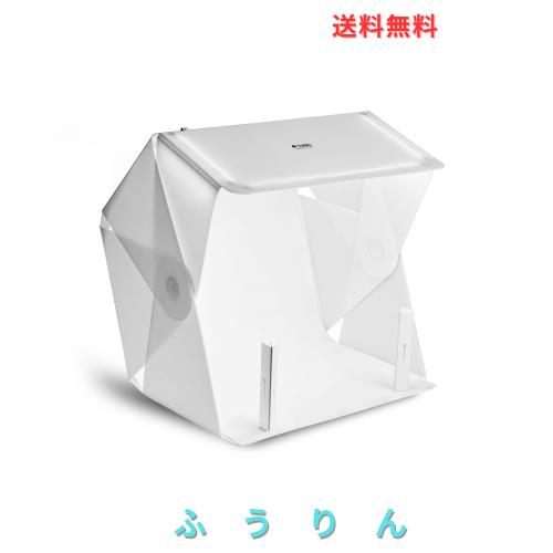 Foldio3 + へーローバー｜60cm ポータブル写真撮影スタジオライトボックス、へーローバーLEDライト付属品付き｜ORANGEMONKIE｜世界初 オ