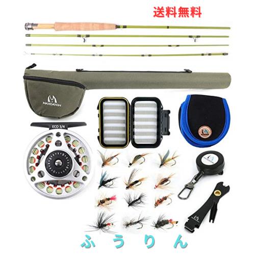 M MAXIMUMCATCH Maxcatch Ultra-lite 山岳渓流用フライロッド 1/2/3ウェイト カーボンロッド フライフィッシングために設計された（6’ 2w