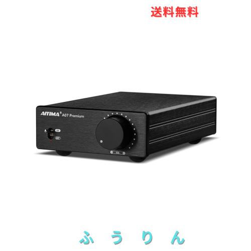 AIYIMA A07 Premium TPA3255 パワーアンプ 300Wx2 D級ステレオデジタルオーディオアンプ 2.0chアンプ パッシブスピーカー用ホームオーデ