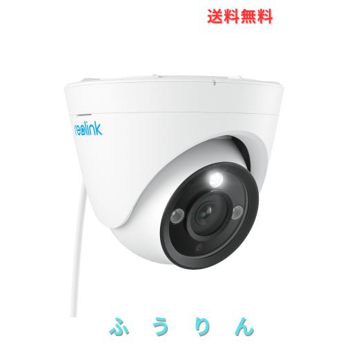 REOLINK 防犯カメラ 12MP PoE給電 有線接続 カラー暗視 AI検知 双方向音声 ONVIF対応 センサーライト付き H.265 IPカメラ 24/7常時録画
