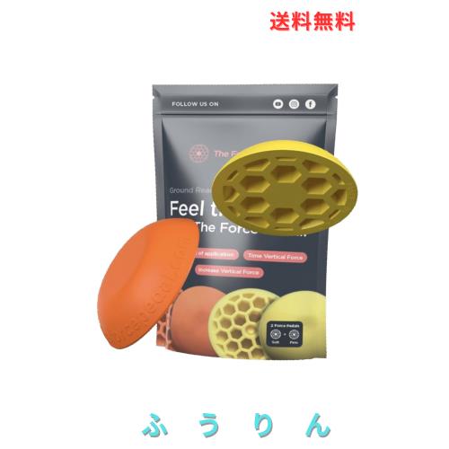 The Force Pedal - ゴルフトレーニングエイド - クラブヘッドスピードを向上 - 地上反応力と安定性 - フォースペダル2個