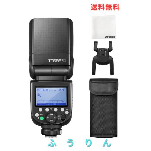 【Godox 正規代理】Godox TT685II-C キヤノン用カメラフラッシュ｜1/8000 秒高速シンクロ HSS GN60｜EOS R6/R5/5D4 等対応 [並行輸入品]