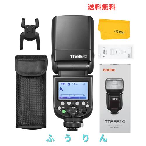GODOX TT685II-O TT685II O カメラ フラッシュ ストロボ TTL HSS 1/8000s 2.4G 無線伝送 スピードライト フラッシュ Panasonic Olympus