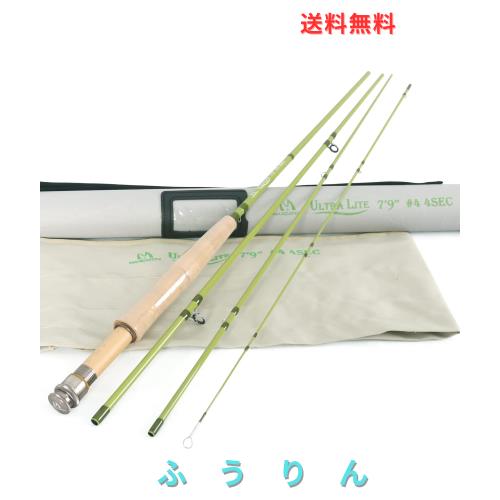 M MAXIMUMCATCH Maxcatch Ultra-lite 山岳渓流用フライロッド 1/2/3ウェイト カーボンロッド フライフィッシングために設計された (4wt 7