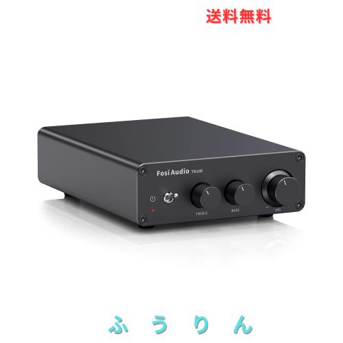 Fosi Audio TB10D 600W パワーアンプ TPA3255 デジタルアンプ 2.0CH 小型 オーディオ HiFi ステレオ クラスD アンプ スピーカー用 家庭用