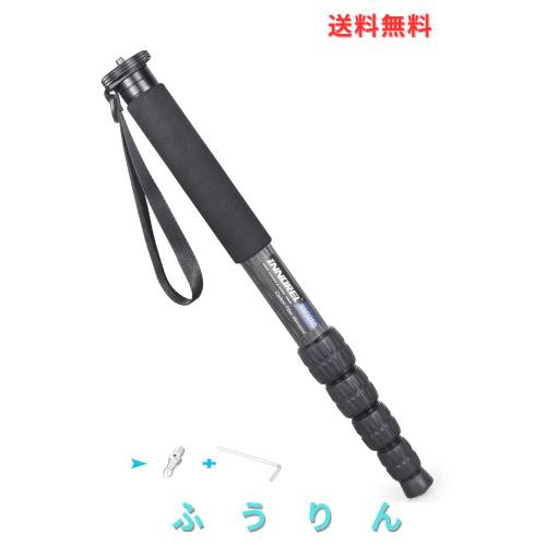 INNOREL 一脚 カメラ用 カーボン製 26lb/12kg耐荷重 5セクション伸縮可能 コンパクト 便利 軽量 旅行用（RM325C）
