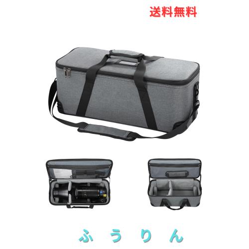 NEEWER キャリングバッグ ショルダーストラップ、ハンドル 可動フォームパッド付き スタジオライト CB300B CB200B FS150B CB100C CB60B R