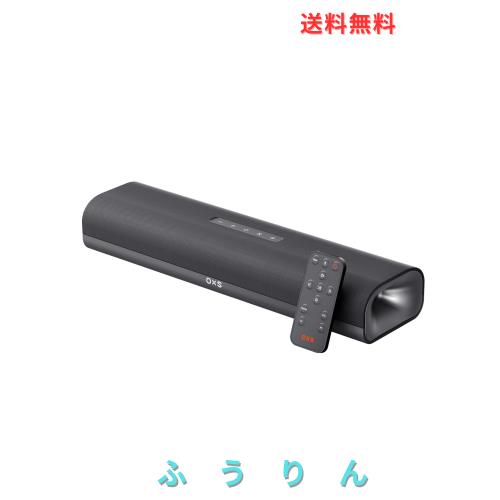 OXS Thunder Lite PC ゲーミング サウンドバー、バーチャル サラウンド サウンド付きサウンドバー、低音管、HDMI/AUX/Optical、Bluetooth