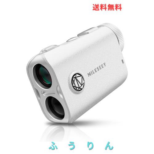 MiLESEEY ゴルフ レーザー距離計 PF1-Pro OLED 赤緑色字表示 【IP65防水/手のひらサイズ/超速0.1S測定】 1100yd対応 90%高透過率 6X倍率