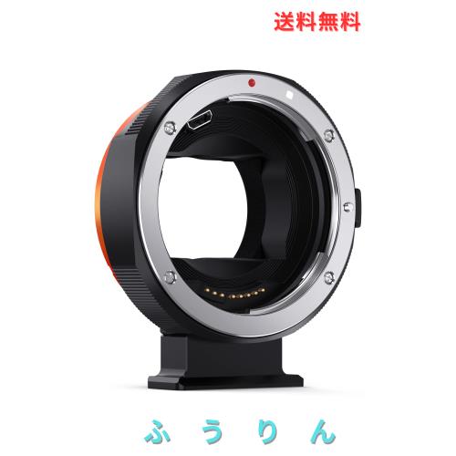 K＆F Concept マウントアダプター キャノン対応 EFマウント レンズ → ソニー対応 Eマウント カメラ NEX レンズ変換リング 電子マウントア