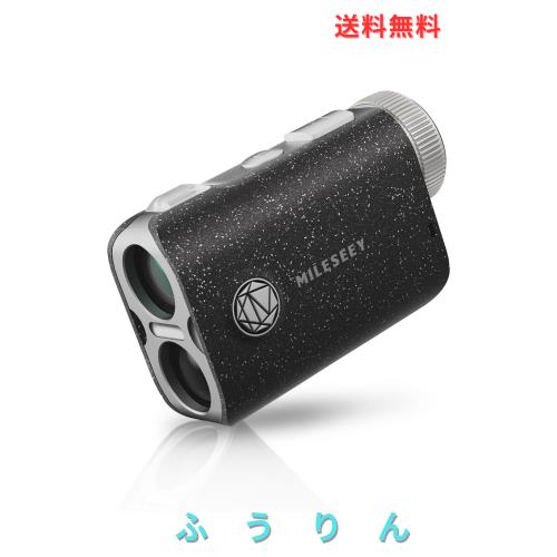 MiLESEEY ゴルフ レーザー距離計 PF1-Pro OLED 赤緑色字表示 マグネット内蔵【IP65防水/手のひらサイズ/超速0.1S測定】 1100yd対応 90%高