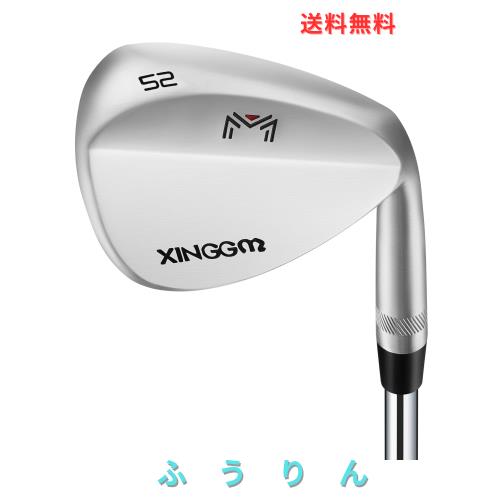 サンドウェッジ 鍛造ゴルフウェッジ 男性用 48/50/52/54/56/58/60 度 ギャップウェッジ ロブウェッジ 右利き用,ミルドフェースでスピン量