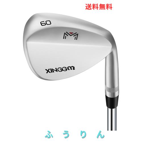 サンドウェッジ 鍛造ゴルフウェッジ 男性用 48/50/52/54/56/58/60 度 ギャップウェッジ ロブウェッジ 右利き用,ミルドフェースでスピン量