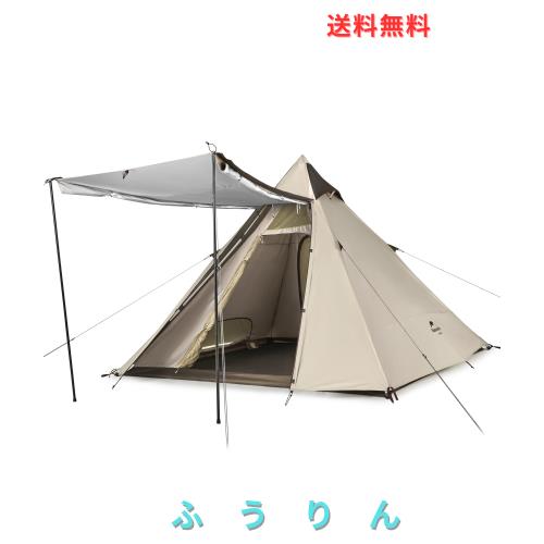 Naturehike 公式 ワンタッチ テント 組み立て簡単 初心者向け 1〜3人用 UPF50+ センターポールなし 広い 前室 設営簡単 uvカット 自立式