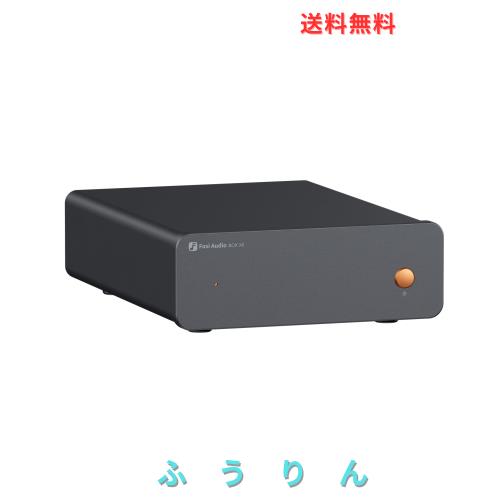 Fosi Audio BOX X5 プリアンプ ターンテーブル用 プリアンプ ホームオーディオ MM ＆ MC カートリッジ ターンテーブル/蓄音機レコードプレ