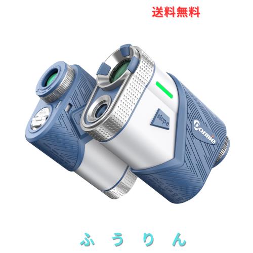 DORMIE ゴルフ 距離計 T100 PRO 最速0.02S測定 赤色/黒色環境自動光感調整 6倍望遠 スロープ機能ON/OFF 磁気吸着 6倍望遠 小型 軽量 高透