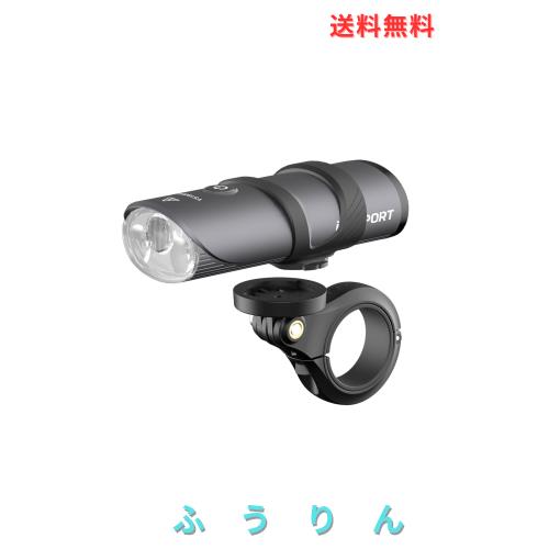 iGPSPORT VS1800S 自転車 ライト スマートなロードバイク ライト 1800ルーメン 6700mAh大容量 「バッテリー残量」と「航続時間予測」ハイ