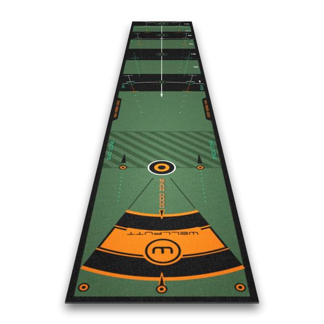 WELLPUTT マット 3M ウェルパット 父の日 プレゼント ゴルフパターマット グリーン ウェルパットゾーン フランス製 日本正規流通品