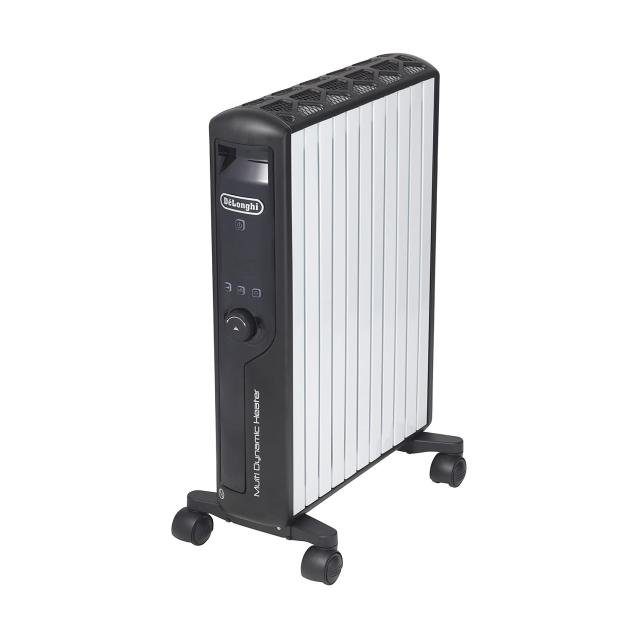 De’Longhi (デロンギ) マルチダイナミックヒーター MDHU15-BK 電気ヒーター ゼロ風暖房 節電 直感操作クリックノブ リモコン付き 表面温