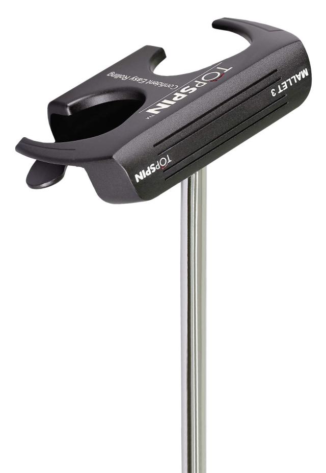 JamesMilr(ジェームズ・ミラー) TOPSPIN パター マレット型 3 ホースシュータイプ