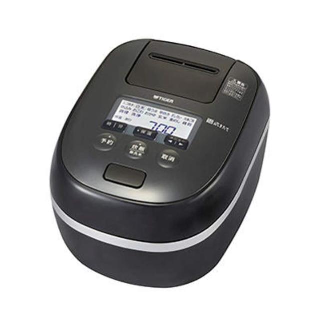 タイガー魔法瓶(TIGER) 炊飯器 3.5合 ピュアブラック