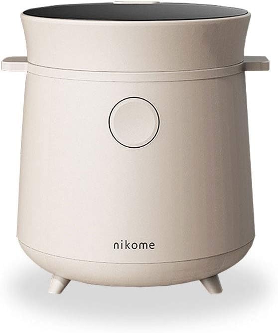 nikome 炊飯器 一人暮らし 2合 2合炊き 小型 コンパクト 多機能 炊飯ジャー マルチライスクッカー VT-MRC (グレー)
