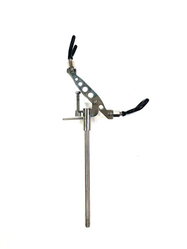 (FKS)ステンレス製竿受け(13φ)・ネジ式ピトン棒セット2　投釣り　打ち込み　ぶっこみ　ピトン　ピトン竿受け　竿受け　竿掛け　竿置け