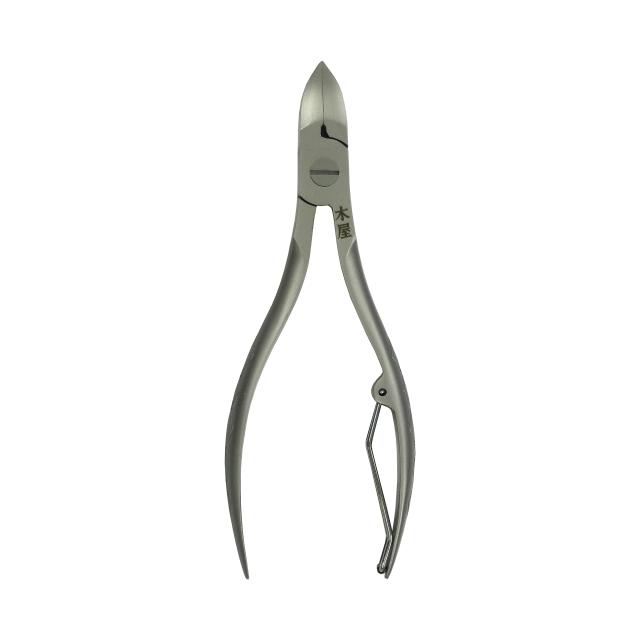 木屋 ニッパー爪切り ステンレス ブラスト仕上げ つめ切り